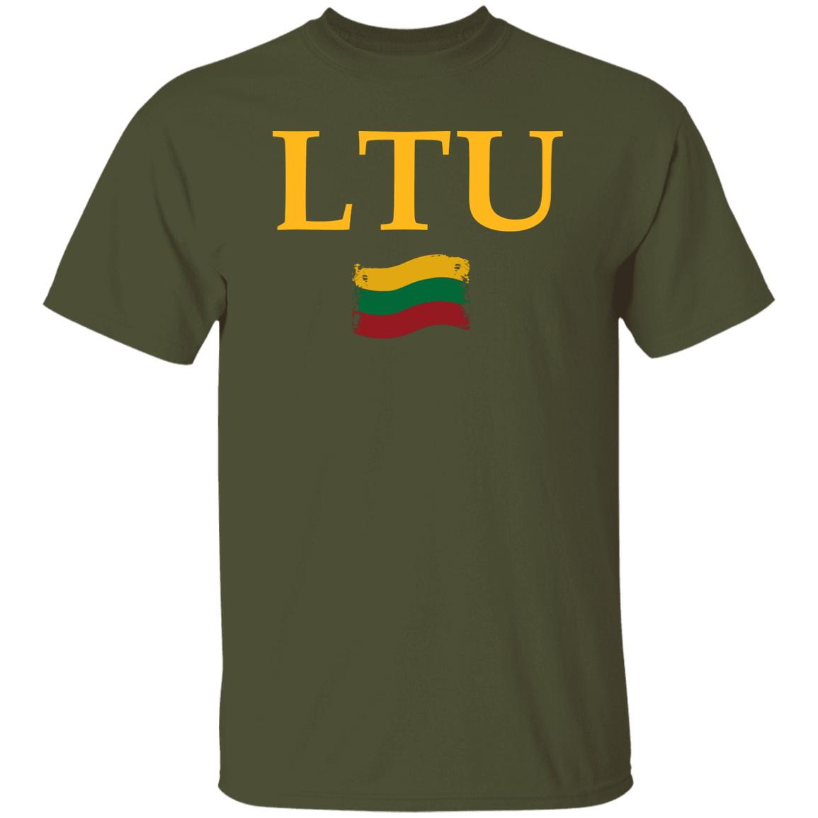 Lietuva LTU - Men's Classic Short Sleeve T-Shirt - Lithuania Strong