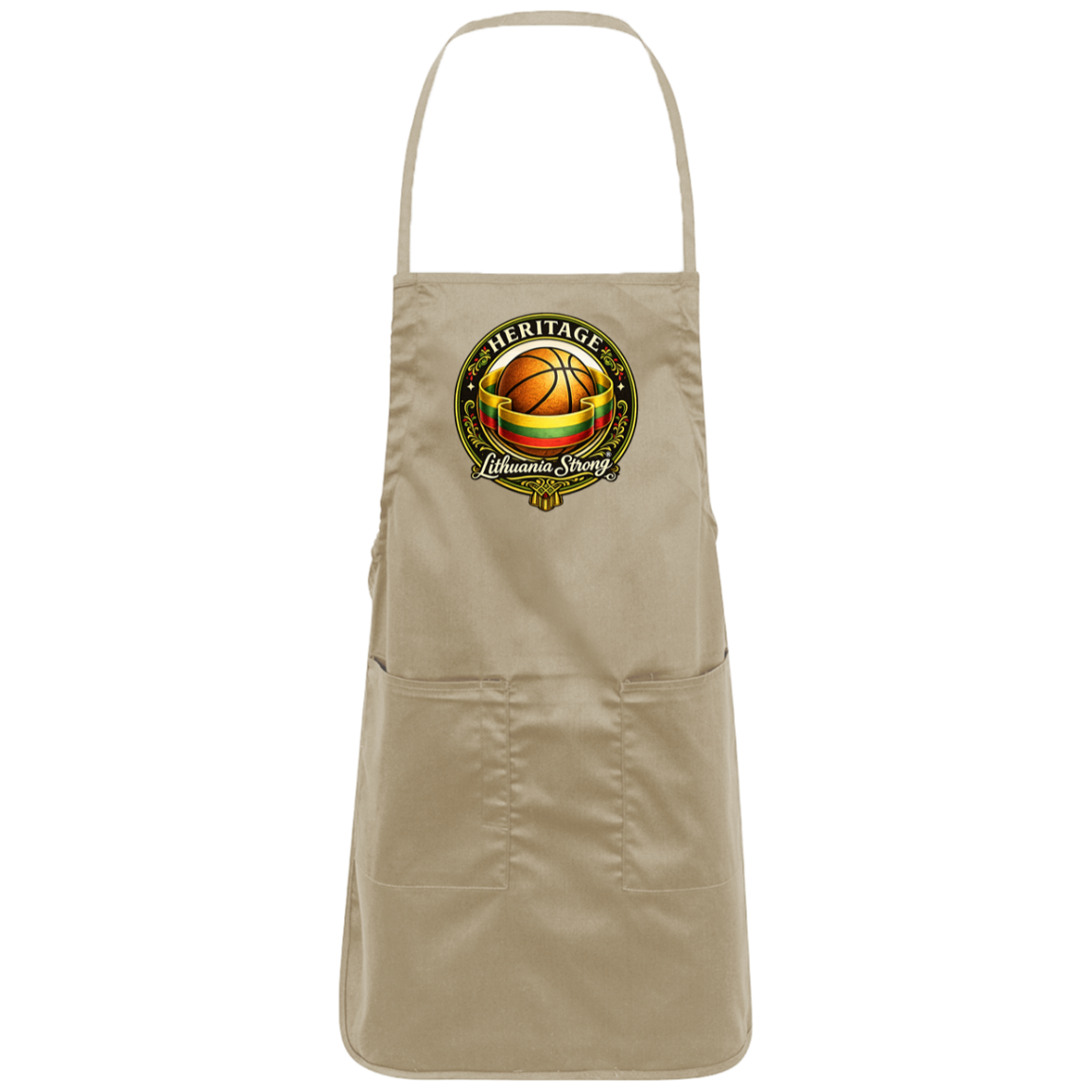Krepsinis Heritage Collection - Full-Length Apron – Lithuania Strong